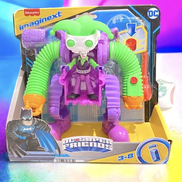 Fisher-Price | Toys | The Joker Battling Robot Light Up Toy Fisher ...